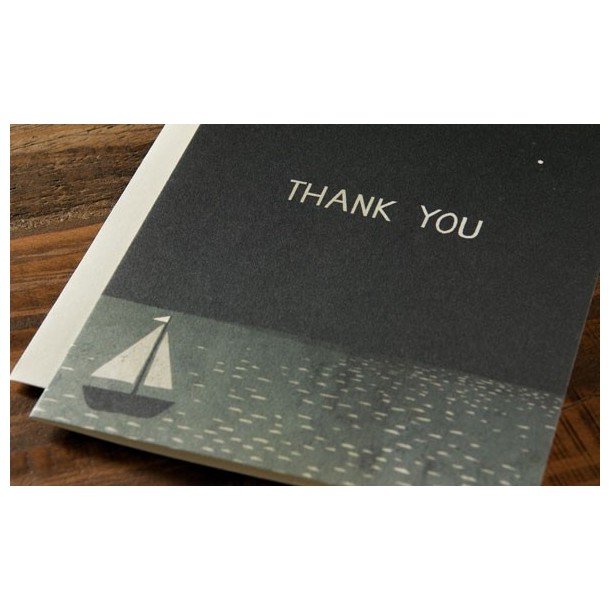 Card Boat Thank You Jon Klassen